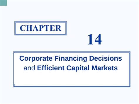 Efficient Capital Market Pptx