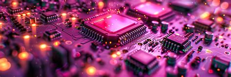 Premium Photo Advanced Semiconductor Technology Closeup Of A