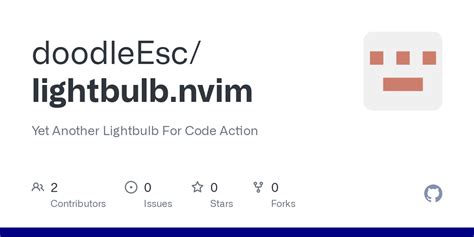 github doodleesc lightbulb nvim yet another lightbulb for code action