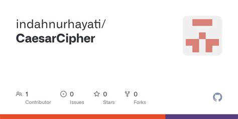 Github Indahnurhayaticaesarcipher