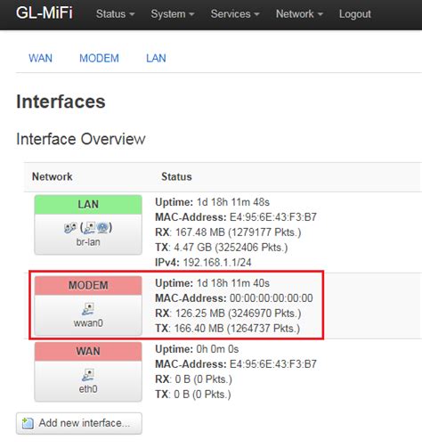 SOLVED QMI No IP Address Shown Under LUCI For Developers OpenWrt Forum