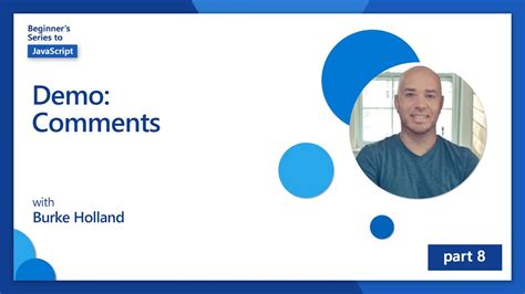 Demo Comments 8 Of 51 Javascript For Beginners Youtube