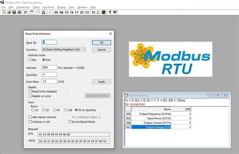 Biến Tần Fuji Frenic Modbus Rtu Với Modbus Poll Qthang Blog