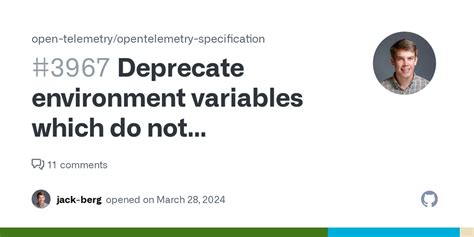 Deprecate Environment Variables Which Do Not Interoperate With File Config When Ready For