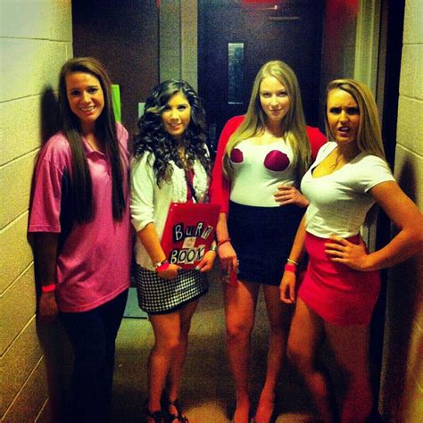 The Plastics And Cady Mean Girls Halloween Costume Idea Halloween Snacks Last Minute
