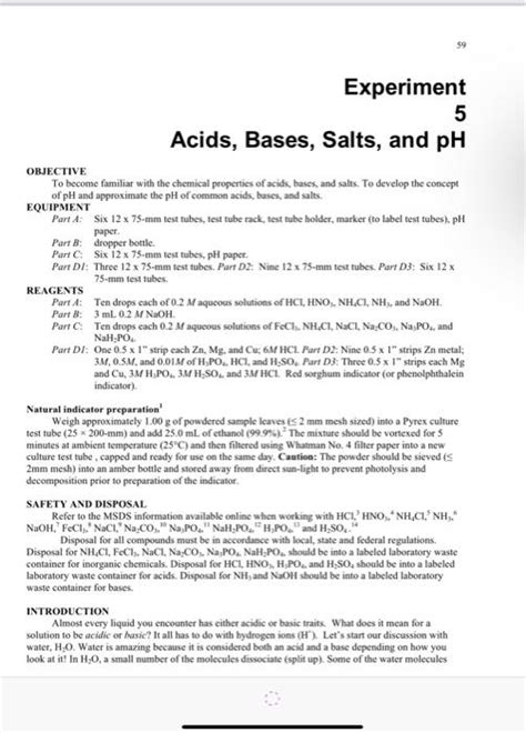 64 Name Lab Section Date REPORT ON EXPERIMENT 5 Chegg Com