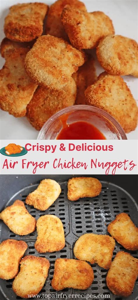 Air Fryer Frozen Chicken Nuggets Air Fryer Recipes Recipe Air