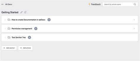 introducing the documentation plugin for wordpress wedocs