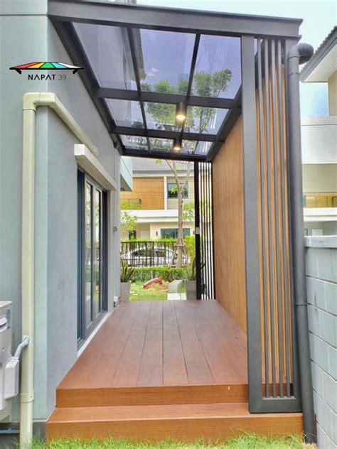 รวม 39 ไอเดีย “ต่อเติมหลังคา” ในพื้นที่ชานไม้ ข้างบ้าน ตอบโจทย์การใช้งาน บ้านและสวนไอเดีย