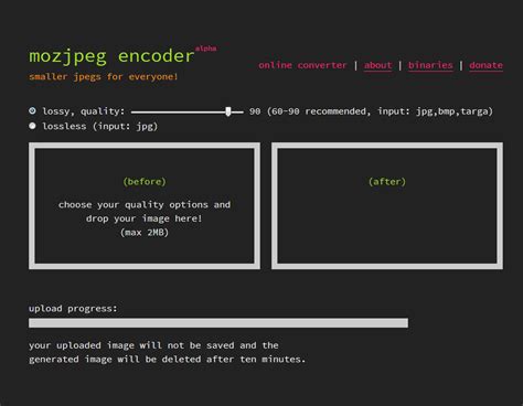 無料でドラッグ＆ドロップするだけで画質劣化ゼロのままファイルサイズが減る「mozjpeg encoder」 gigazine