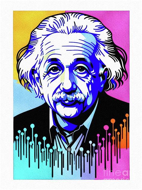 Albert Einstein Scientist Painting By Sarah Kirk Fine Art America