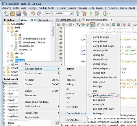 Java Milk Configurando Seu Projeto No Netbeans Pra Gerar Um único Pacote Jar