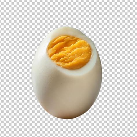 Premium Psd Boiled Egg