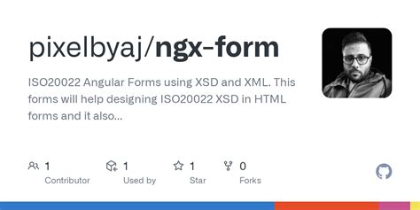 GitHub Pixelbyaj Ngx Form ISO20022 Angular Forms Using XSD And XML This Forms Will Help