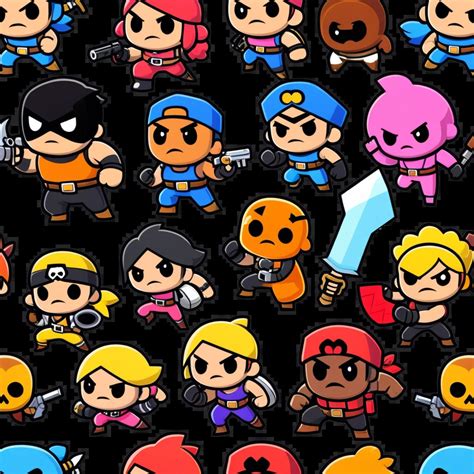 Brawl Stars Characters Emoji Ai Emoji Generator