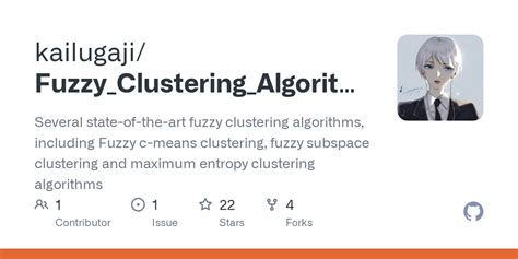 Github Kailugajifuzzyclusteringalgorithms Several State Of The