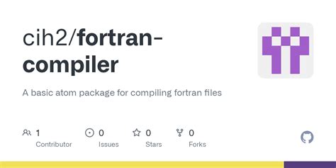 GitHub Cih2 Fortran Compiler A Basic Atom Package For Compiling