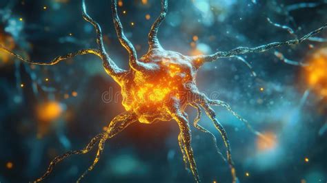 Neuroplasticity Growing Neuron Stock Illustration Illustration Of