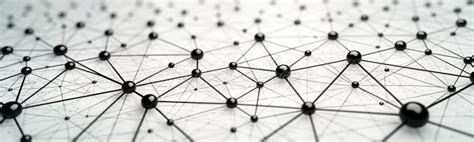 Abstract Network Pattern Shows Interconnected Nodes Lines Complex Structure Resembling Neural