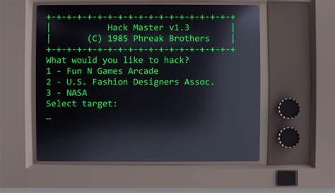 Terminal Hacker Menu Talk Gamedevtv