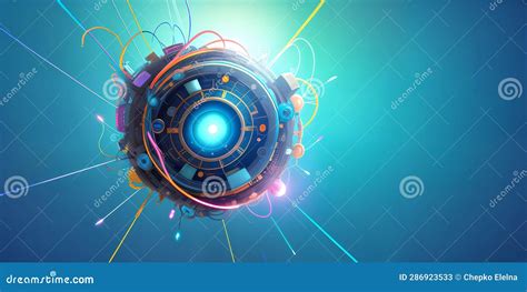 Spy Robot Bot Drone With Camera Flying Filming Military Artificial Intelligence Concept