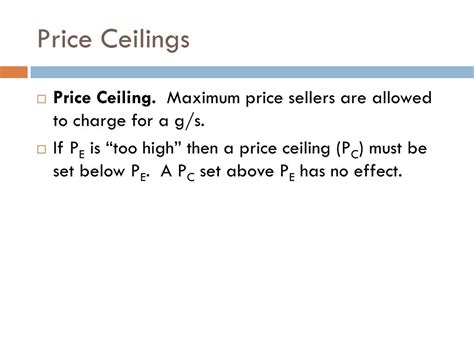 PPT Price And Quantity Controls PowerPoint Presentation Free Download ID