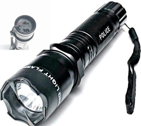 Self Defense Personal Safety Stun Flashlight Torch Best CCTV Camera Flashlight Spotlight