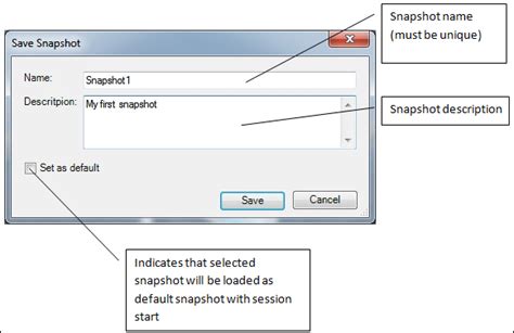 saving a snapshot of a simulation simboxwiki