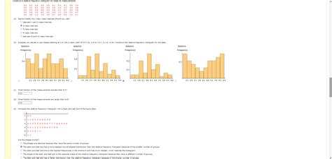Solved A Approximately How Many Class Intervals Should You