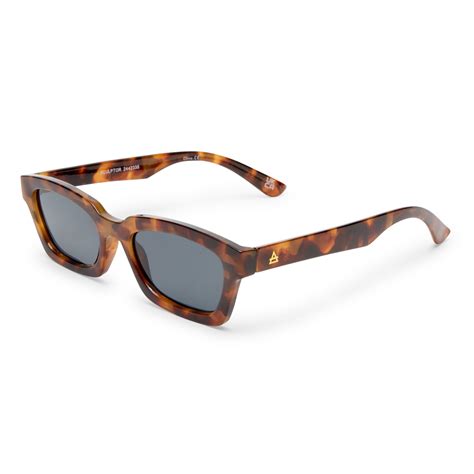 Aire Sculptor Dark Tort Uni Sex Rectangle Sunglasses Eyewear Index