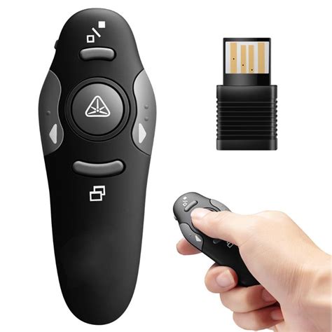 Ppt Laser Pointer Pen Usb Wireless Power Point Presenter Laser Star Pen