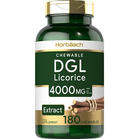 Dgl Licorice Chewable Tablets 4000 Mg 180 Count Vegetarian Non Dgl Licorice Chewable Tablets 4000 Mg 180 Count Vegetarian Non