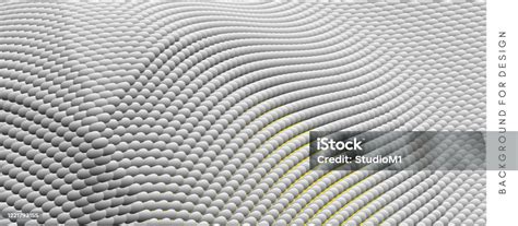 역동적인 효과가 있는 물결 모양의 표면 분자 추상적 배경 세포의 층 과학 또는 의료용 3d 벡터 일러스트레이션 0명에 대한 스톡 벡터 아트 및 기타 이미지 Istock