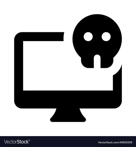 Laptop Not Functioning Due To Hardware Issue Vector Image