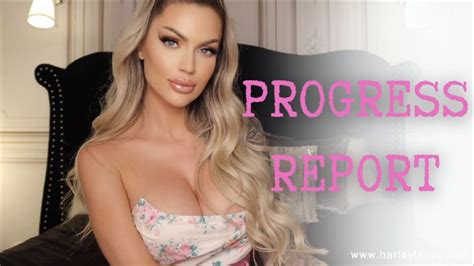Progress Report Goddess Lavey Clips4sale