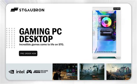 Amazon Com STGAubron Gaming PC Computer Desktop GeForce RTX G GDDR AMD Athlon G