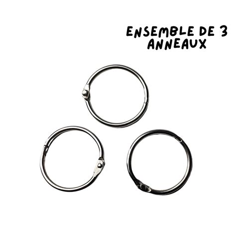 Set Of 3 Reference Card Rings Super Nurse