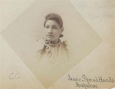 Jessie Spread Hands C Carlisle Indian School Digital Resource Center