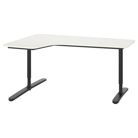 Bekant Corner Desk Left Whiteblack Ikea