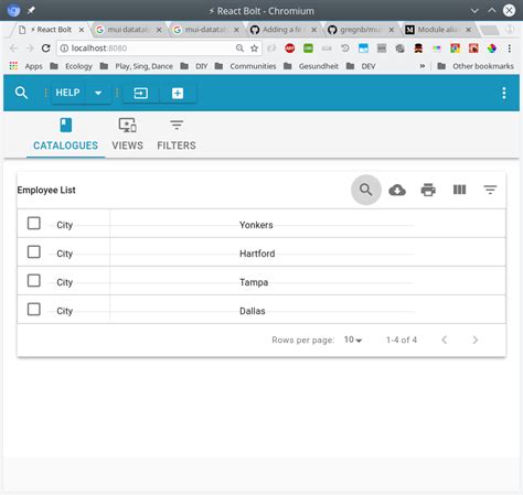 Column Rendering Layout Broken With Small Screen Size · Issue 812 · Gregnbmui Datatables · Github