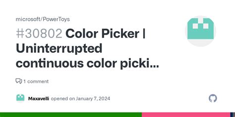 Color Picker Uninterrupted Continuous Color Picking With The Use Of A Modifier Key · Issue