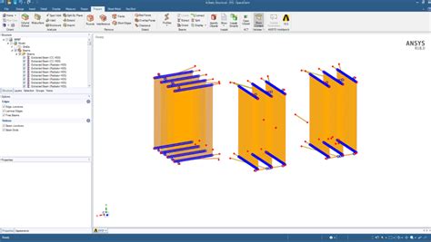 Beam Connection In Ansys Workbench The Best Picture Of Beam
