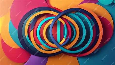 premium ai image an abstract representation of the concept of unity