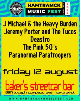 Jeremy Porter And The Tucos Festivals Weve Played