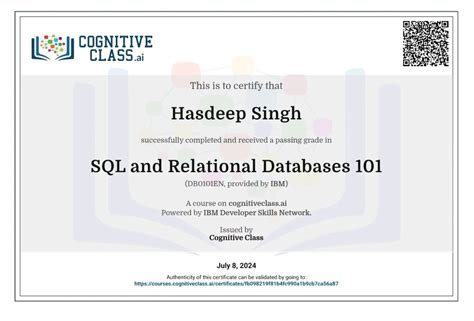 hasdeep singh on linkedin continuousimprovement professionaldevelopment ibm cognitiveclasses