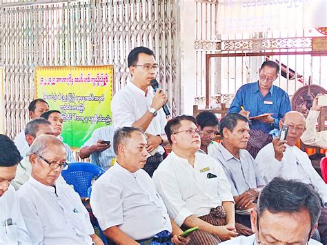 မြန်မာနိုင်ငံသတင်း မီဒီယာကောင်စီနှင့် သတင်းစာဆရာများ တွေ့ဆုံပွဲတွင်မြန်မာနိုင်ငံ သတင်းစာဆရာအသင်း