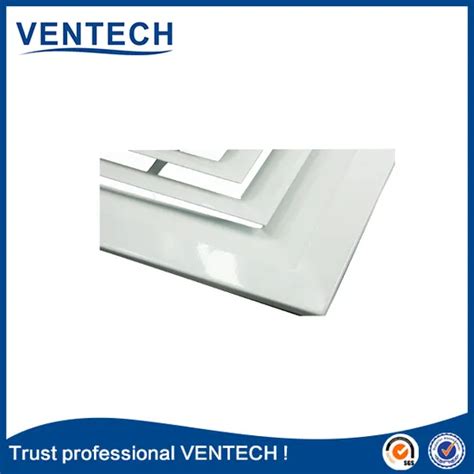 Square Ceiling Diffuser Punching Type 4 Way Ceiling Diffuser Air Diffuser And Air Register