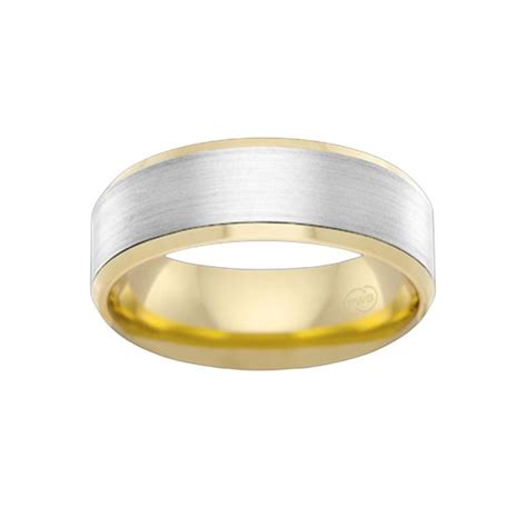 Two Tone Mens Classic Ring Temple And Grace Au