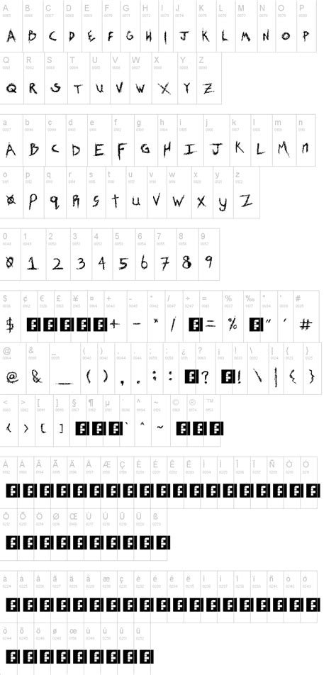 Scratch Font