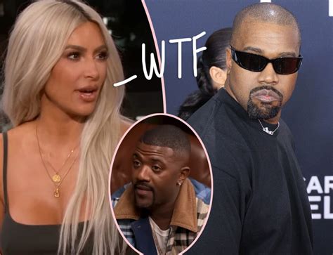 Kanye West Tweeted That Disgusting Thing About Kim Kardashian Ray J Perez Hilton